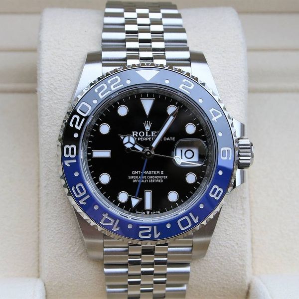 FS: Rolex 126710BLNR GMT MASTER II JUBILEE BATGIRL NIB | WatchCharts ...