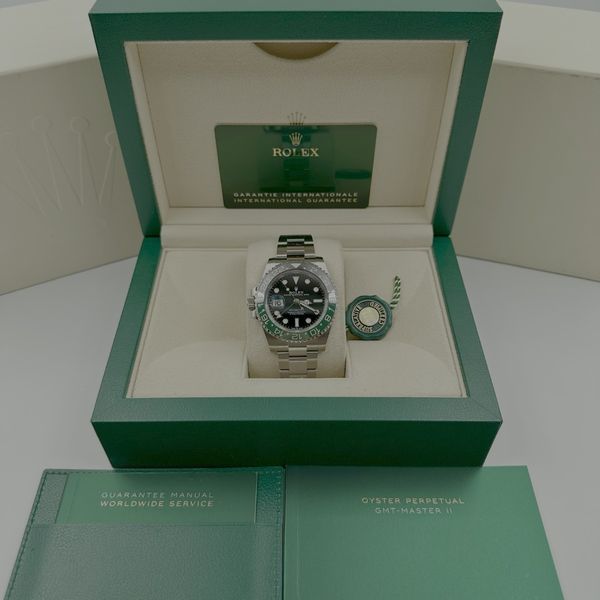 $1 NO RESERVE - Rolex GMT Master II Sprite Oyster 126720VTNR Mint 04/ ...