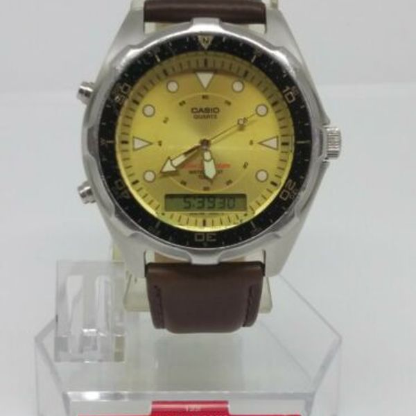 Casio AMW-320D 1374 Vintage Divers Watch Authentic "Arnie" Cased in ...