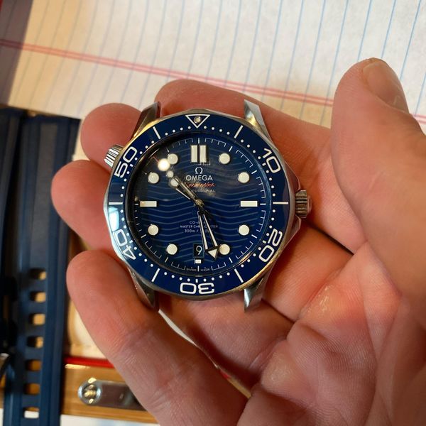 [WTS] Omega Seamaster 300 SMP Blue Wave Dial Complete | WatchCharts