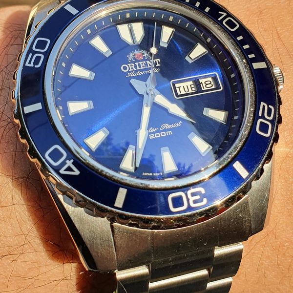 [WTS] Blue Orient Mako XL + AR Sapphire | WatchCharts Marketplace