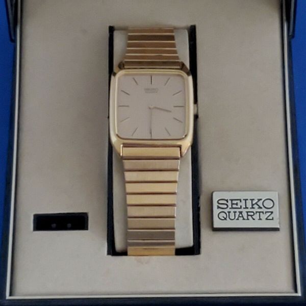 VINTAGE SEIKO QUARTZ MEN's WATCH 7430-5309 RO NEW | WatchCharts Marketplace