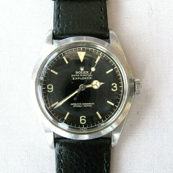 Rolex Oyster Perpetual Explorer with 1560 butterfly movement.Running ...