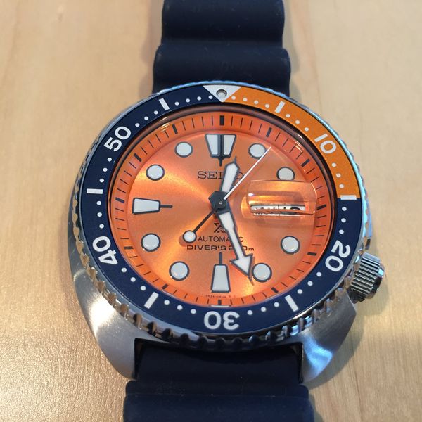 Seiko SRPC95 Turtle Orange Limited Edition Nemo - Mint | WatchCharts ...