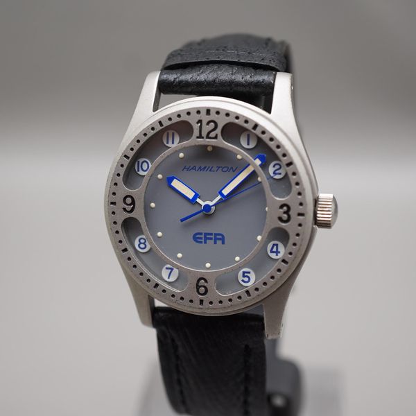 [WTS] Vintage Hamilton EFA Engineered For Action 9345 Grey Sector Dial ...