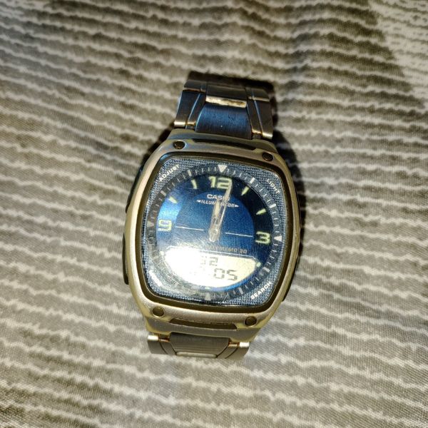 VTG Casio telememo 30 AW-81 Mens Digital World Time Watch Analogue ...