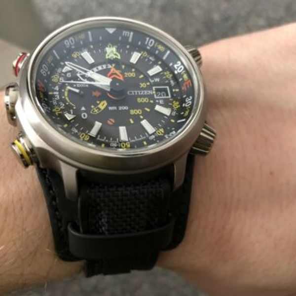 Citizen Promaster Altichron eco drive watch | WatchCharts Marketplace