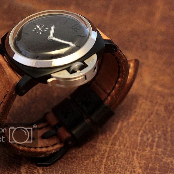 SOLD: Unique two tone mini Fiddy homage with stealth dial, PVD Movement ...