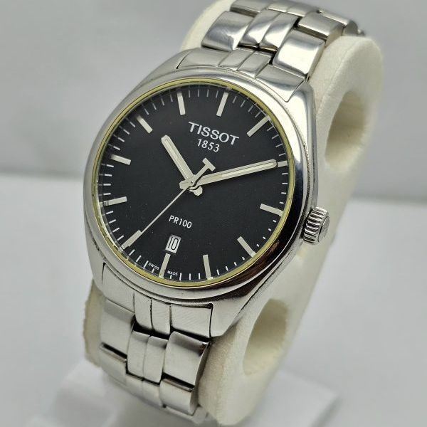 Tissot PR 100 T101410A Quartz 1853 Vintage Menâ s Watch | WatchCharts ...