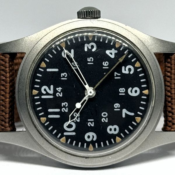 Hamilton GG-W-113 US Military 1985 May Overhauled Cal ETA 2750 ...