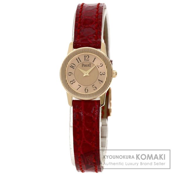 Piaget Polo Watch K18 Pink Gold / Leather Ladies [Used] [PIAGET ...