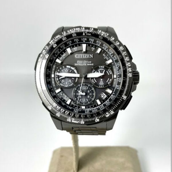 CITIZEN ECO-DRIVE SATELLITE WAVE WRISTWATCH - GPS TITANIUM F900-S104611 ...