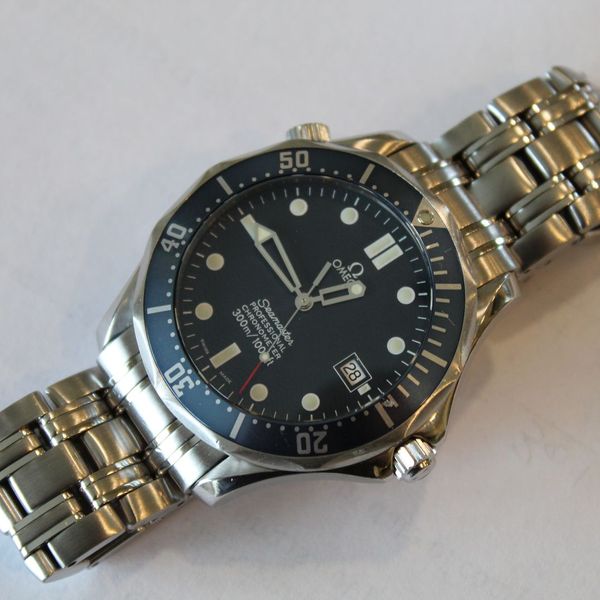 Omega Seamaster Pro SMP 2531.80 Blue Wave Bond 007 Full Size 41mm Auto ...