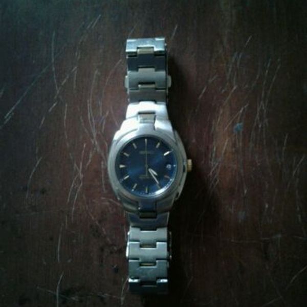 Seiko 5J22-0B39 Kinetic Auto Relay Mens Watch Vintage | WatchCharts Marketplace