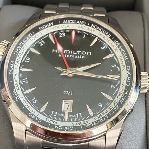 [$450 USD] Hamilton Jazzmaster gmt full set | WatchCharts