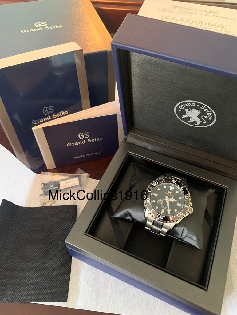 FS: Grand Seiko SBGA231 titanium diver, Spring Drive, full set ...
