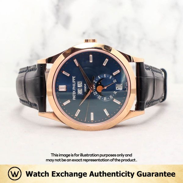 Mint Apr 2021 Patek Philippe Complications Strap 5396R-015 PP Blue w ...