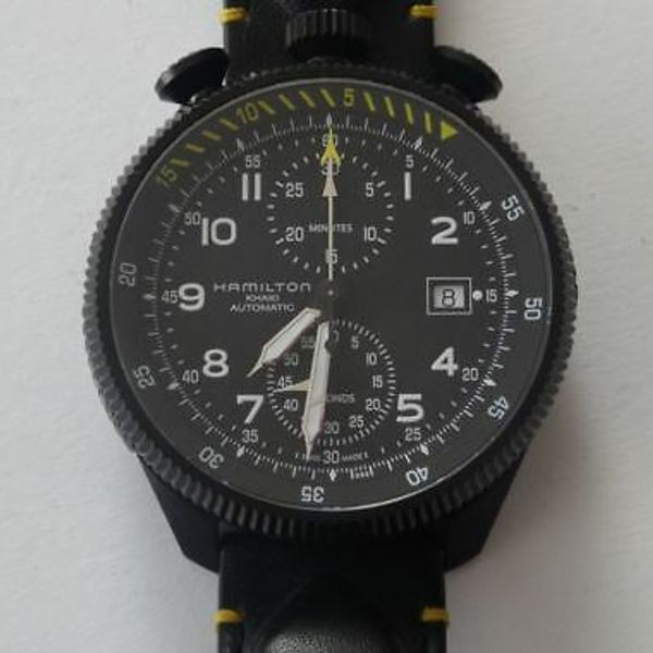RARE HAMILTON KHAKI AVIATION TAKEOFF LIMITED EDITION WRISTWATCH ...