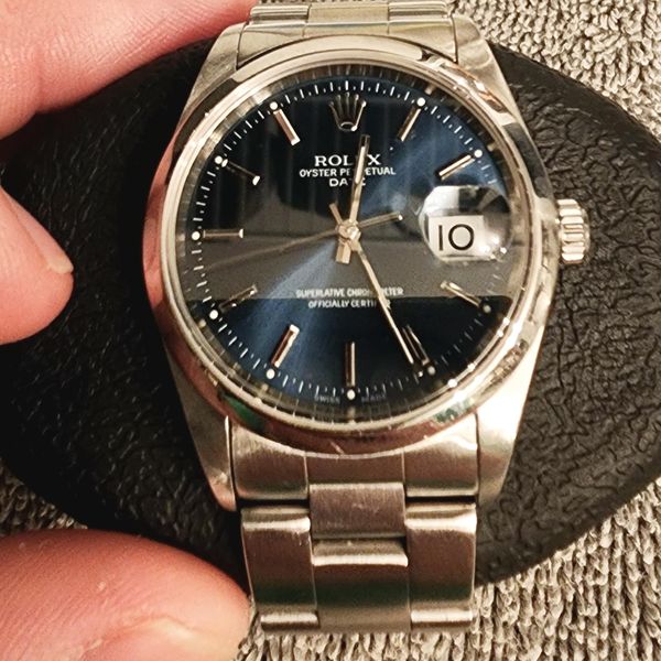 Fs - Oyster Perpetual - Ref 15200 - SS/Blue Dial 34mm - Production Yr ...