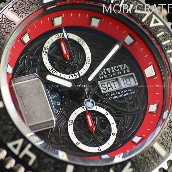 Invicta MARVEL THOR LE 47mm Men's Swiss Automatic SW500 Chronograph ...