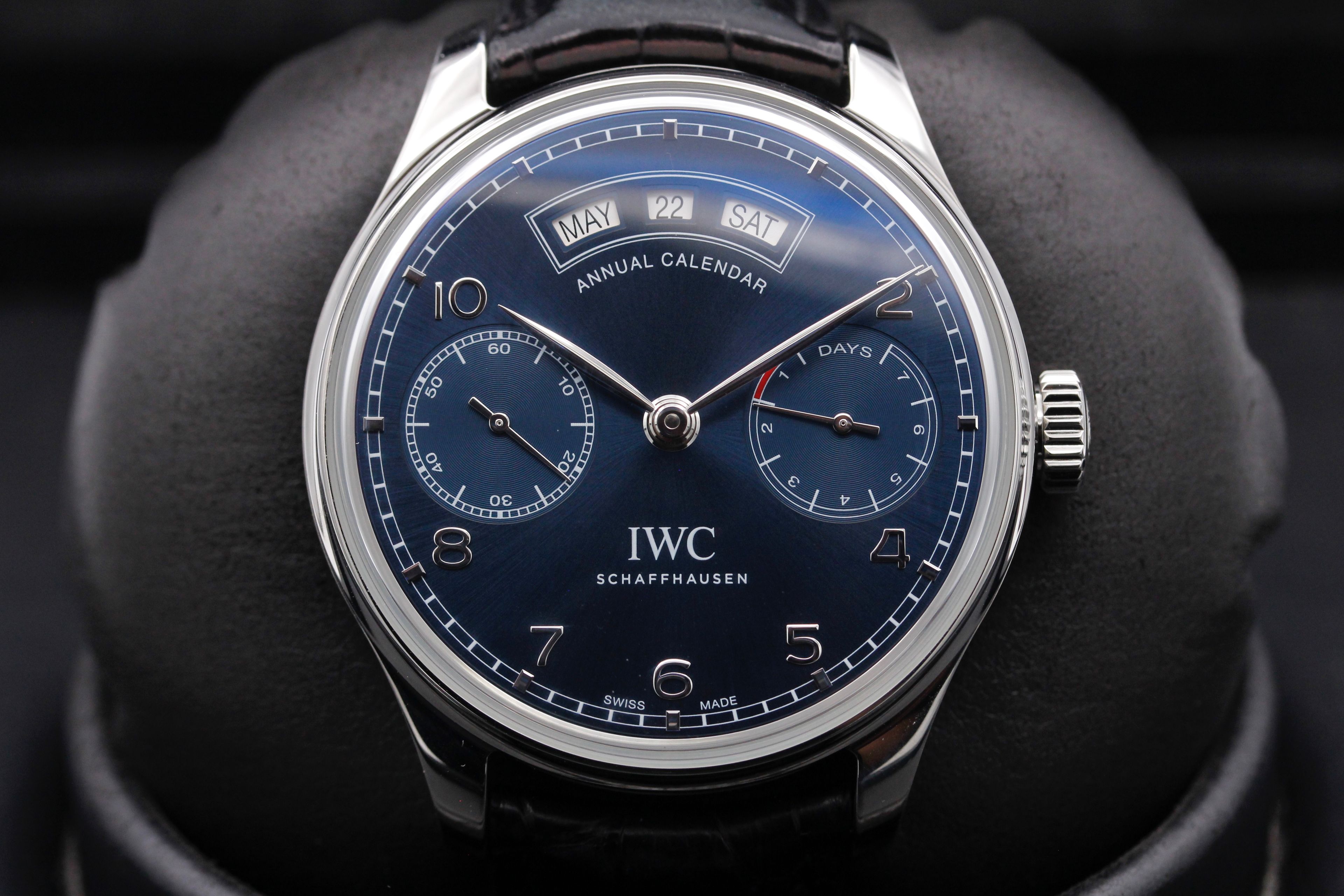 FSOT: IWC Portugieser Annual Calendar - IW503502 - Stainless - 42mm ...