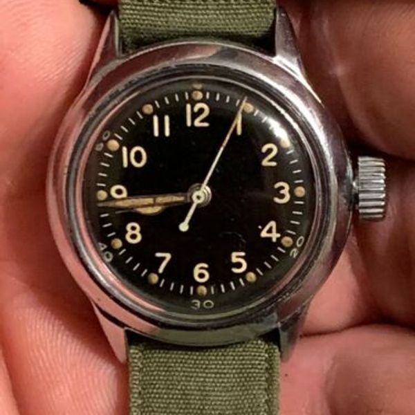 Military Hamilton WW2 2987 Hacking Movement FSSC 88-W-800 No. 39103 ...