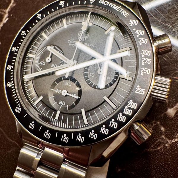 [WTS] Watchdives WD1861, black dial, VK63 mecha-chronograph movement ...