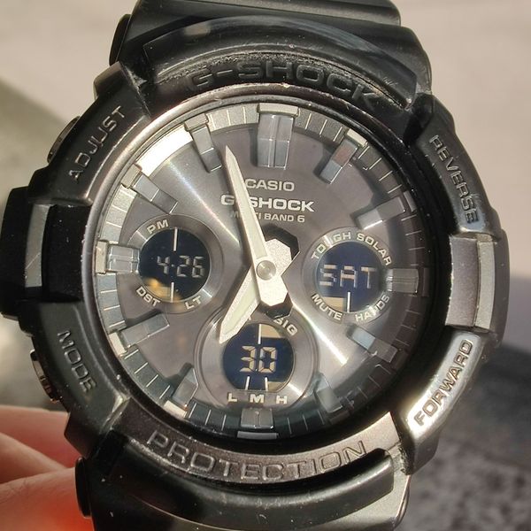 CASIO SOLAR POWER, RADIO CONTROLLED, MULTI BÃ ND, WAVE SECTOR MEN'S ...