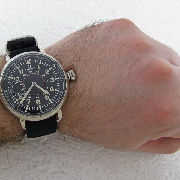 Omega Laco Aviator FLIEGER Luftwaffe Pilots WWII Vintage 1939-1945 ...