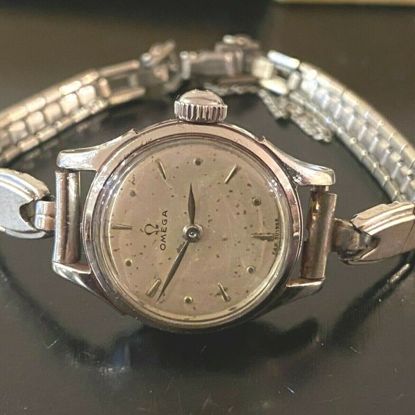 Vintage Omega Stainless Steel Woman's Watch 1940s | WatchCharts Marketplace