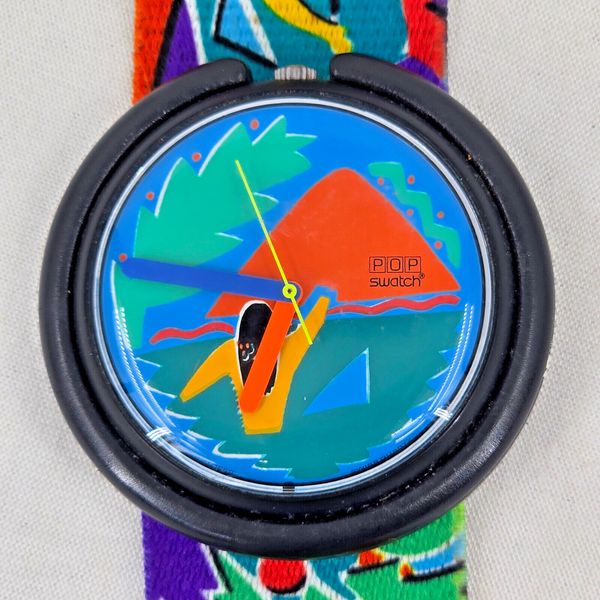 Swatch Watch Pop Collection: PWBB141 Aloha 1990 | WatchCharts Marketplace