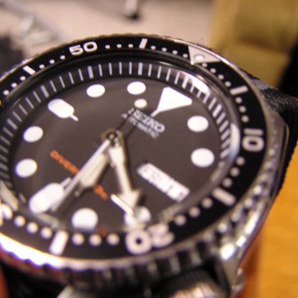 SKX 007 on original Seiko Rubber Strap $135 sold | WatchCharts Marketplace