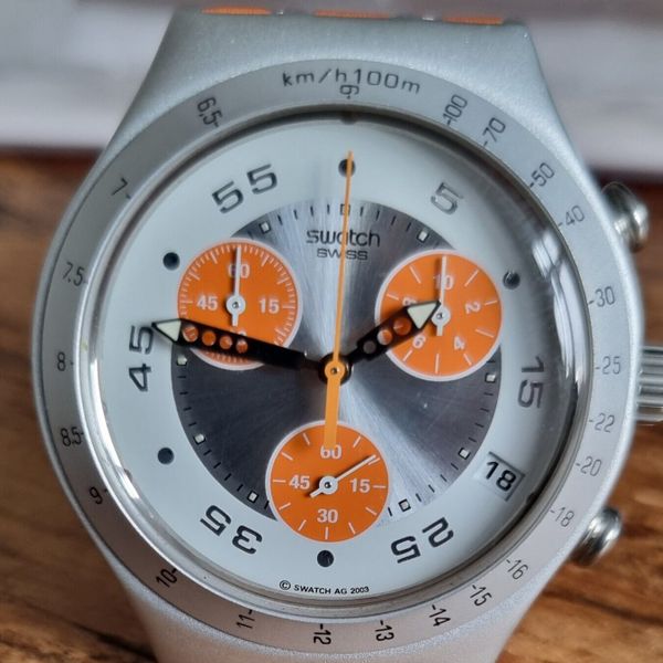 Swatch Watch Irony Olympics Athens 2004. Previously owned. Rarely used ...