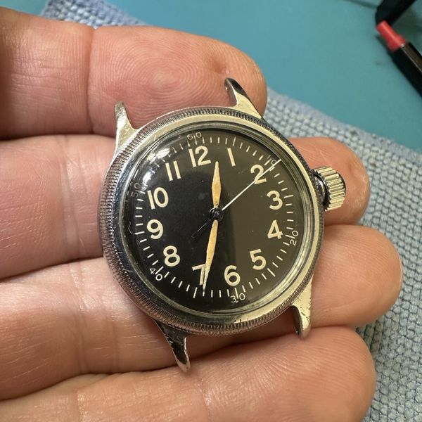 1944 Elgin A-11 WW2 US Pilot Watch. Serviced And runs Excellent ...