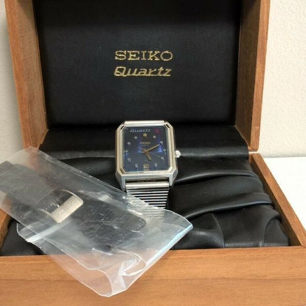 Seiko QML021 3922-504A V.F.A.Quartz (70's i-Watch); Box, Buckle/Strap ...