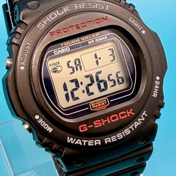 CASIO VINTAGE G-SHOCK G-5700-1 Tough Solar Japan Y 2003 | WatchCharts ...