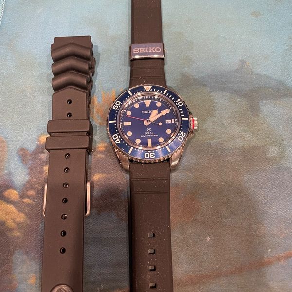 Seiko Prospex Blue Men's Watch - SNE593 with extra Seiko band, Pre ...
