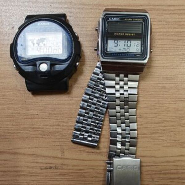 2 X WATCHES / CASIO AL-180 &. CASIO TS-100 WATCHES | WatchCharts ...