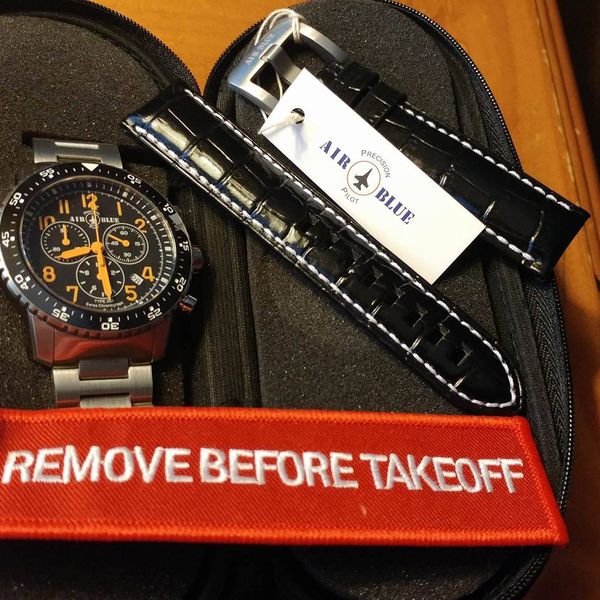 FS/OT Brand New Air Blue Pilot | WatchCharts Marketplace