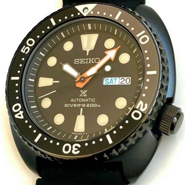 Seiko Prospex SRPC49K1 Black Series Ninja Turtle Limited Edition Divers ...