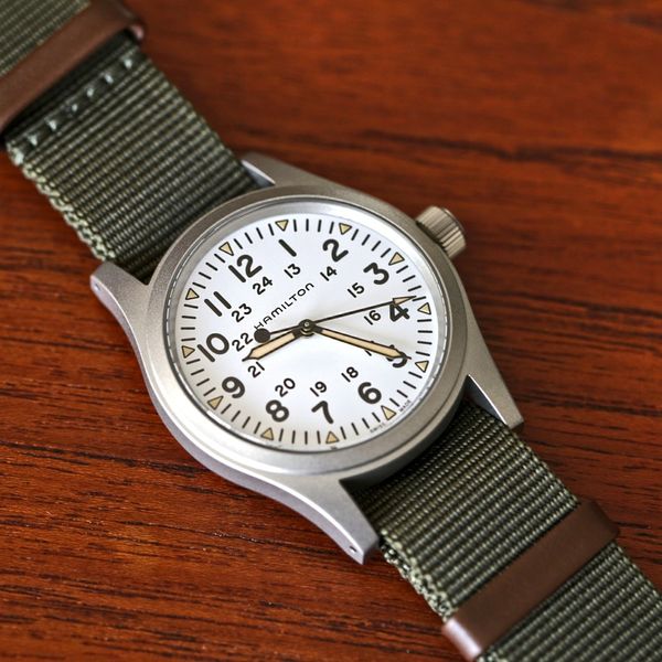 FS: Hamilton Khaki Field Watch - White Dial (Stunning!) | WatchCharts ...