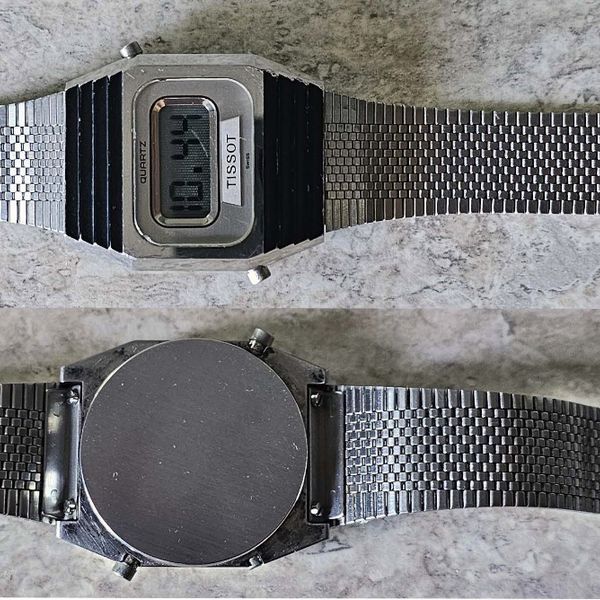 Mens Watch Tissot Digital LCD 1970s Swiss | WatchCharts Marketplace
