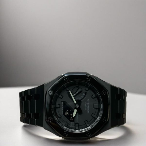 All Black Audemars Piguet Royal Oak Inspire Custom Casio GA2100 G-Shock ...