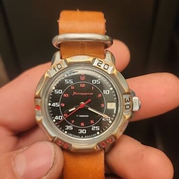 Vostok Komandirskie Mechanical Russian Military Watch | WatchCharts ...