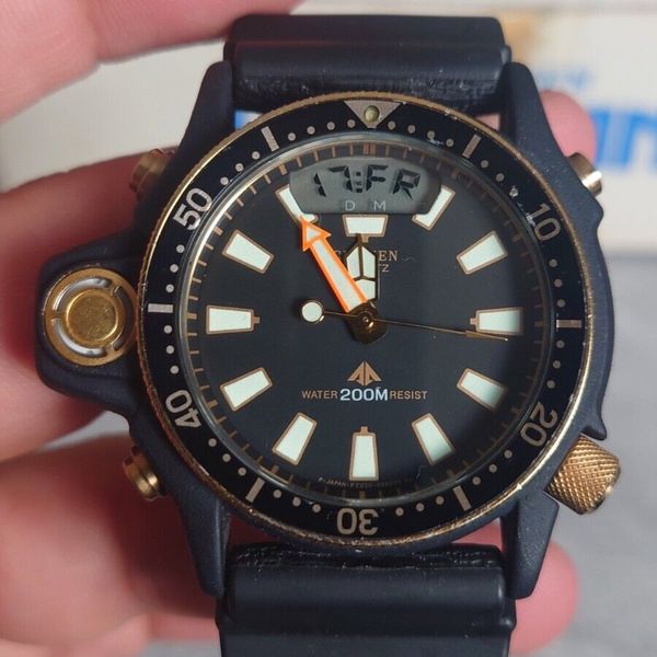 Rare: Citizen DiveMaster Aqualand C028 Titanium "Enzo" | WatchCharts ...