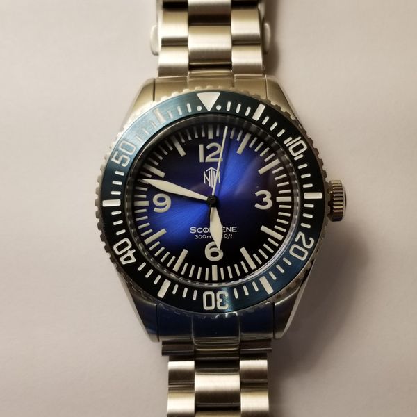 NTH Scorpene Blue No Date v2 Dive Watch | WatchCharts Marketplace