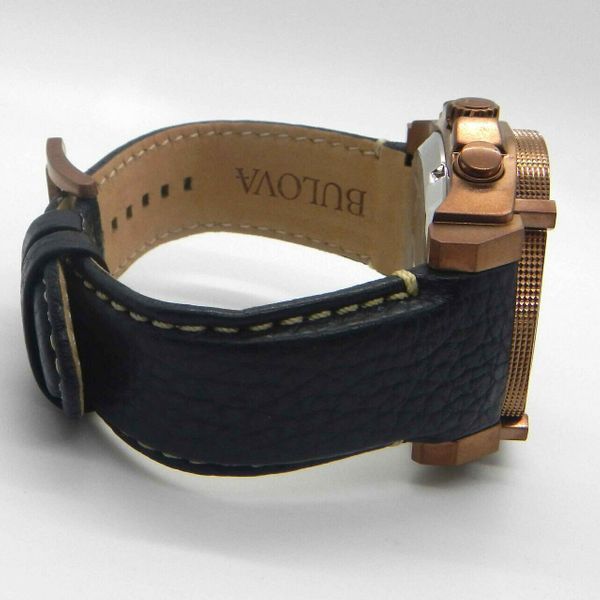 BULOVA PRECISIONIST CHRONOGRAPH BLACK DIAL MEN'S WATCH 97B188 $895.00 ...