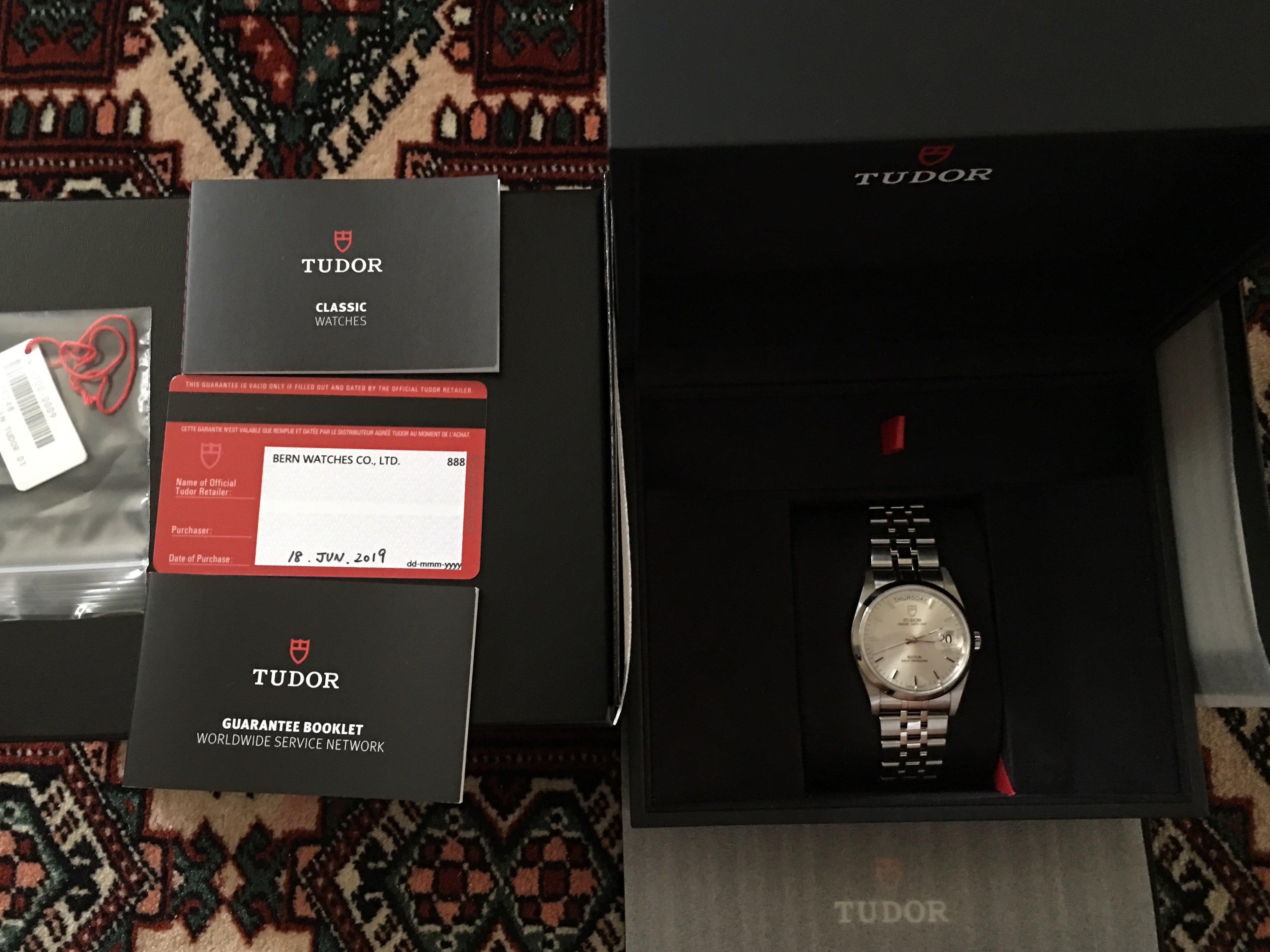 Tudor 76200 - Day/Date Prince - BNIB - Silver Dial | WatchCharts