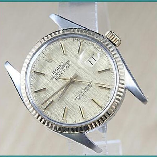 ROLEX 16013 OYSTER PERPETUAL DATEJUST AUTO Quick Set WATCH HEAD ...