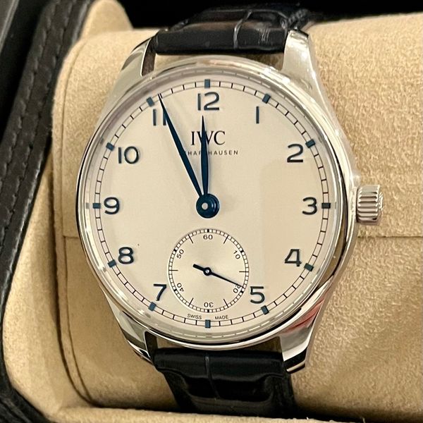 [WTS] IWC Portugieser Automatic 40 IW358304 Silver/Blue Box & Papers ...